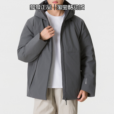 阿迪达斯男装2026新款运动休闲保暖立领羽绒服外套KY5659 5657
