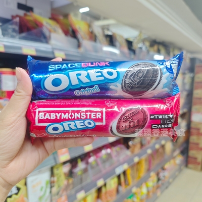 OREO奥利奥棉花糖夹心香草味饼干