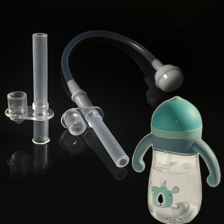 bc水杯280ml学饮杯宝宝婴儿吸管杯2860水壶重力球吸管配件abycare_虎窝淘