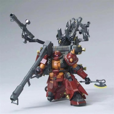 现货STAR精神力扎古HG1/144拼装模型机器人潮玩手办武器支架