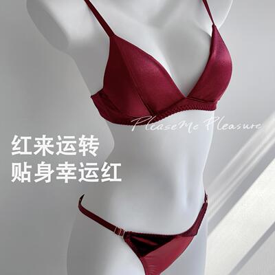 小胸聚拢识谜PMP无钢圈性感丝绒