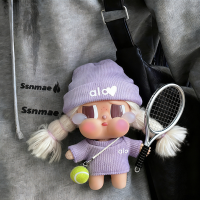 适用于哭娃Crybaby vacation搪胶毛绒衣服娃衣套装秋冬毛衣裙子