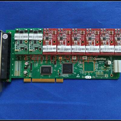 OPenvox A800P VER 1.2 FXO-100 REV1.3 9419231 功能完好 议价