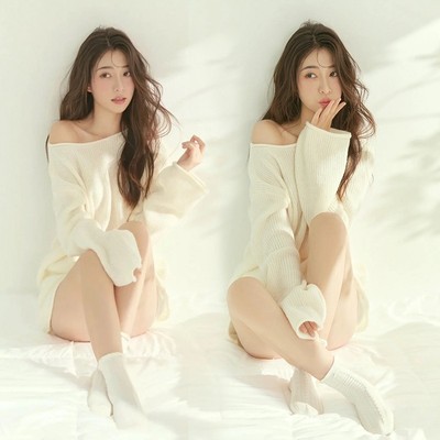 新款韩系唯美风温柔简约少女私房个人肖像艺术拍照影楼摄影服装