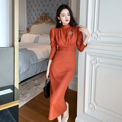 显瘦内搭裙精致OL连衣裙