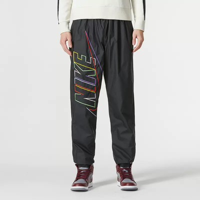 正品Nike/耐克百搭黑色男裤春季运动休闲收口长裤 DX0622-010
