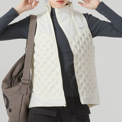 正品Nike/耐克女子冬季新款运动立领休闲羽绒马甲FB7607-110-010