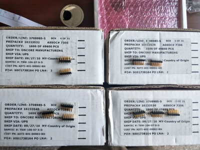 SAMTEC／连接器 TSW-106-07-S-D ONCORE MANUFACTURING 深圳仓储