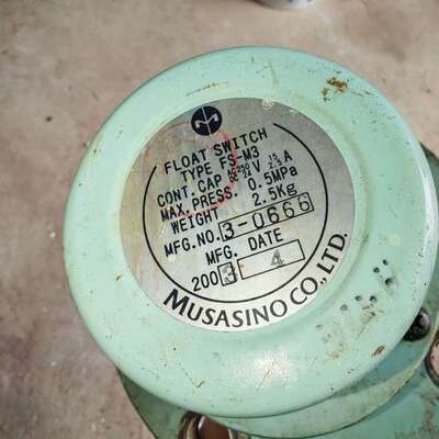 MUSASINO FS-M3浮子液位开关 件