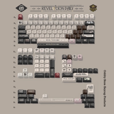 魔法日报R5原厂高度键帽