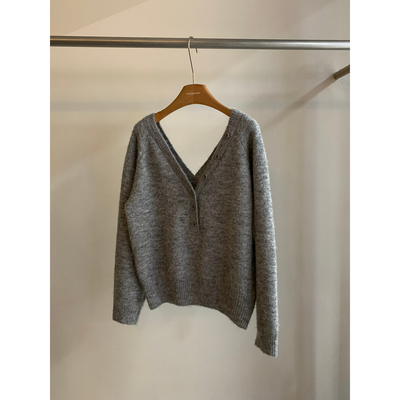一善服饰冬上新前后两穿毛衣保暖毛衣X2608LBX2608