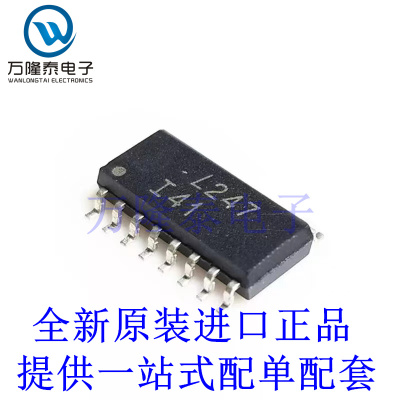 全新原装正品LTV-247 贴片SOP16 四路晶体管光耦隔离器芯片IC