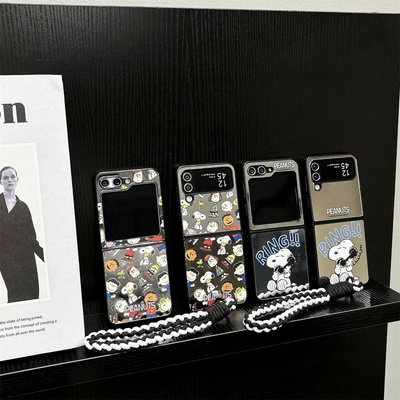 三星zflip6镜面卡通史努比