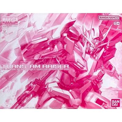 现货顺丰万代 MG 1/100 PB限定 三红00R TRANS-AM Raiser拼装模型