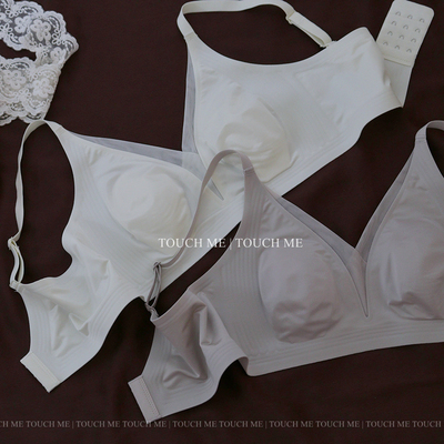 touchme法式珠光缎面内衣女薄款
