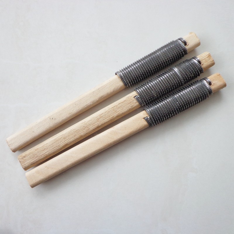 补胎挫胎片 自行车补胎工具挫刀 木挫 挫胎棒 电动车内胎搓胎棒