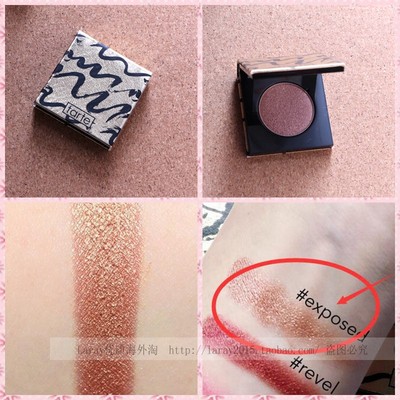 美国进口海淘正品Tarte 红棕色大地色秋冬眼影深棕色元气 烟熏妆