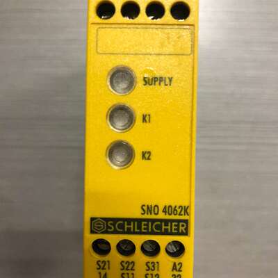 议价SCHLELCHER安全继电器SNO 4062K适用