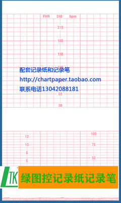 美国科洛AM145155胎监纸胎儿监护