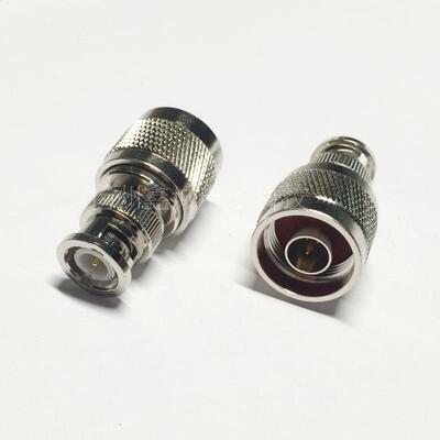 全铜连接器N头转BNC L16J/BNCJ N公头转BNC公头 转换头 N转BNC-JJ