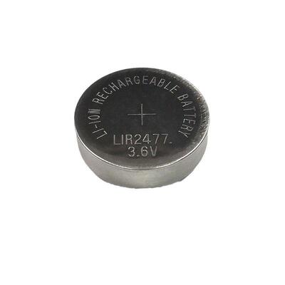 LIR2477 3.6V 200mAh 可充电纽扣电池  蓝牙耳机充电盒/智能穿戴