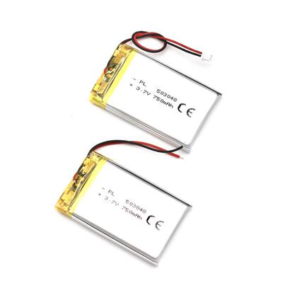 3.7V聚合物锂电池 SD 503048 750mAh 儿童故事书训狗器吸奶器电池