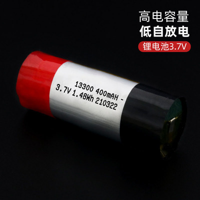 纯钴高压聚合物电池雾化电子足容圆柱软包锂电池13300 360mAh3.7V
