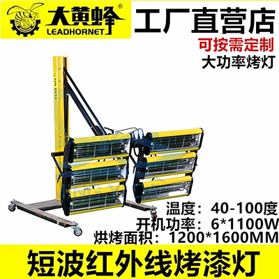 大黄蜂6AT红外移动升降烤漆灯