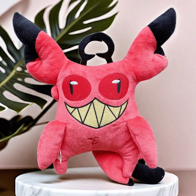 地狱客栈诅咒猫cursed cat alastor毛绒公仔玩偶生日礼物娃娃