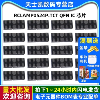 RClamp0524P.TCT  QFN IC 芯片 (2个)