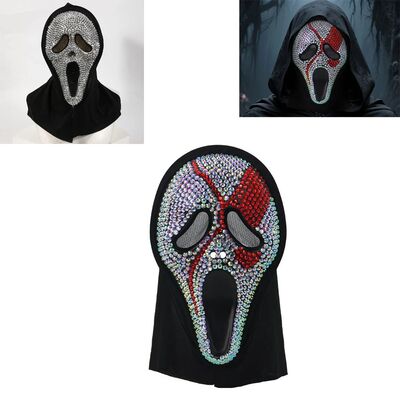 Cosplay Unique Bleed Bloody With Diamond-Studded Ghost Screa