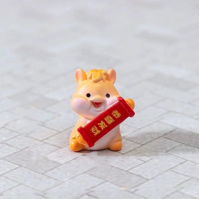 New Year Horse Ornament Zodiac Horse Ornament Home Desk Acce