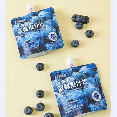 U100益生元叶黄素酯蓝莓果饮