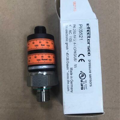 全新原装易福门IFM压力传感器PK6521 PK6734 PU5404 现货