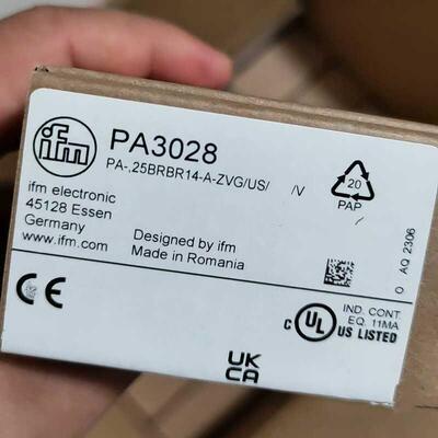 PA3028 PA-,25BRBR14-A-ZVG/US/ /V PA3228易福门IFM压力传感器