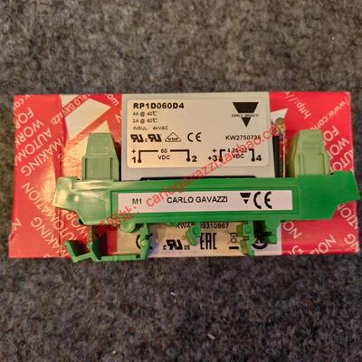 RP1D060D4M1带底座导轨型线路板直流控直流固态继电器4A高端促销