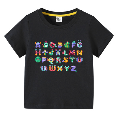 字母传说儿童T恤Alphabetlore