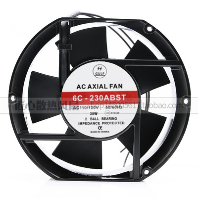 GULF 6C-230ABSL/ABST 220/240V 35W 17CM 17251 轴流风机
