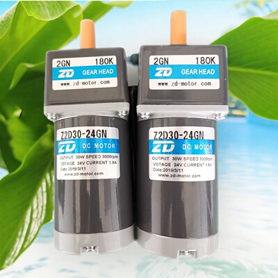 中大直流有刷电机Z2D30-24GN-30S