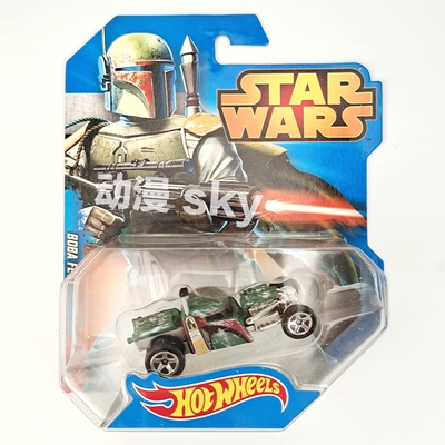 风火轮星球大战波巴菲特赏金猎人合金车1/64汽车模型越野收藏礼物