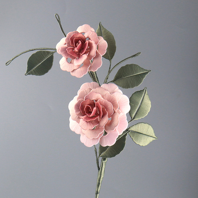 邻家小琴设计手工花瓶插花缠花材料包家居配饰品古风装饰制作配件