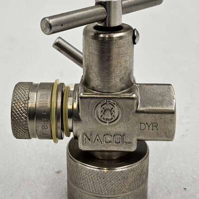 议价NACOL M3-G02 Accumulator Gas Charging Valve 5000PSI MAWP