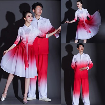 出租中学生大合唱团朗诵表演服装新款开场青春活力现代舞蹈演出服