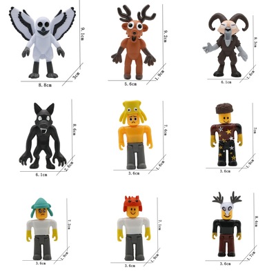 森林的99夜游戏周边主角公仔生成99night恐怖动物园手办模型玩具