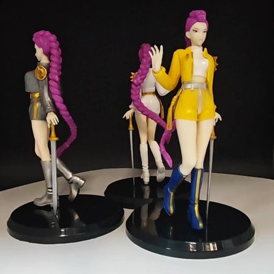 KPOP猎魔女团大号19cm主人公鲁米手办模型带底座儿童玩具公仔礼物