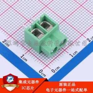 1x2P 5mm 直插 排数:1 每排P数:2 DB166-5.0-2P-GN-P P=5mm 螺钉