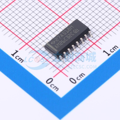 RS-485/RS-422芯片 AM26C32CD SOP-16 TI/德州 电子元件原装正品