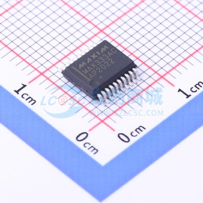模拟开关/多路复用器 MAX333ACAP+T SSOP-20 MAXIM(美信) 元器件