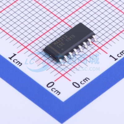 模拟开关/多路复用器 MAX313ESE+T SO-16 MAXIM(美信) 电子元器件