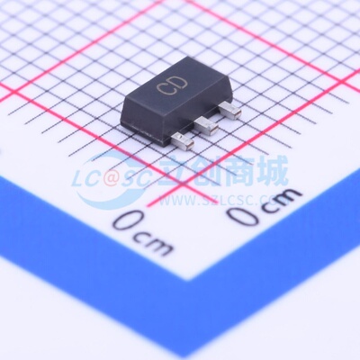 三极管(BJT) BCX6825TA SOT-89 DIODES(美台) 原装正品